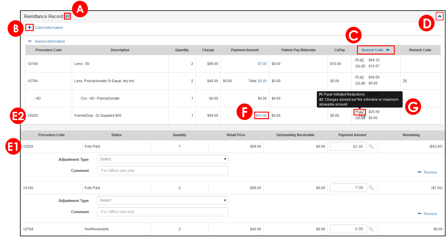 Processing Remittances